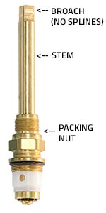Stems - Kitchen Faucet Parts - Kitchen
