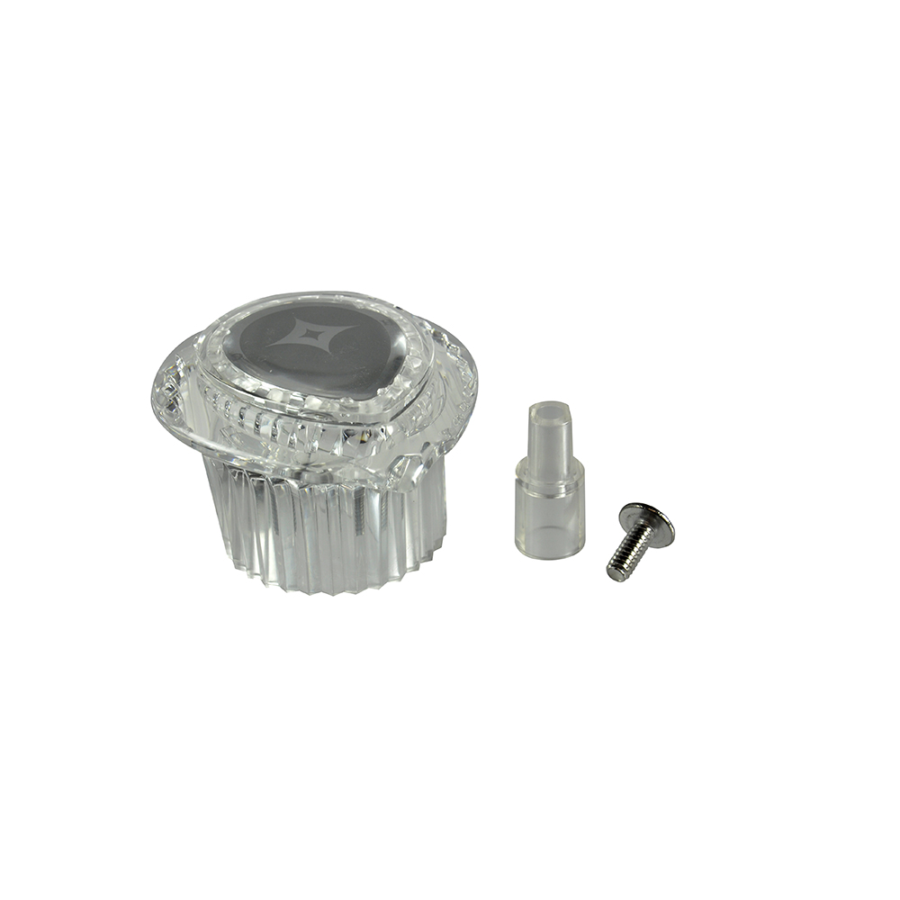 Multi-Fit Teardrop Faucet Handle for Moen in Clear Acrylic - Danco