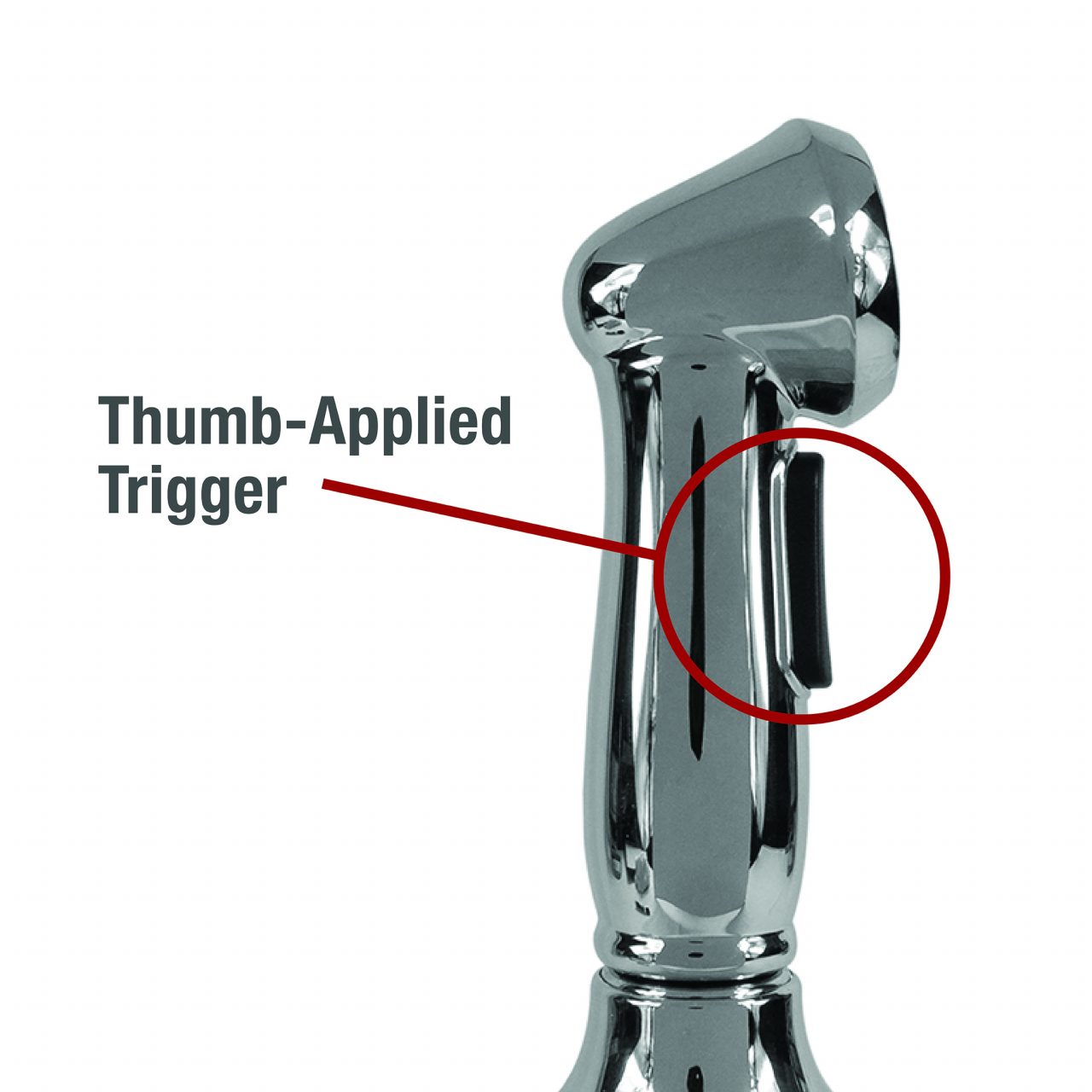 Universal Premium Kitchen Sink Side Spray in Chrome - Danco