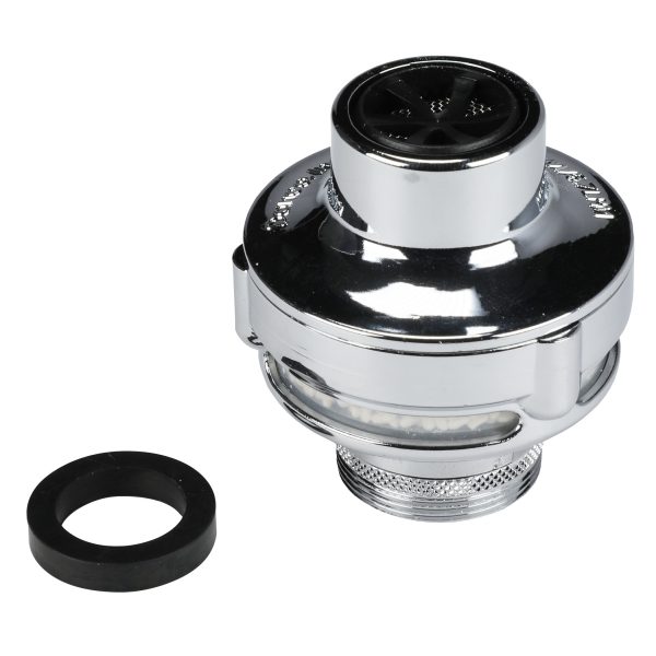 1.5 GPM Dual Thread Water Saving Aerator with Chlorine Filter in Chrome ...