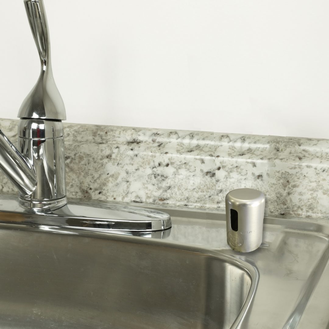 Kitchen Air Gap Cap in Brushed Nickel - Danco