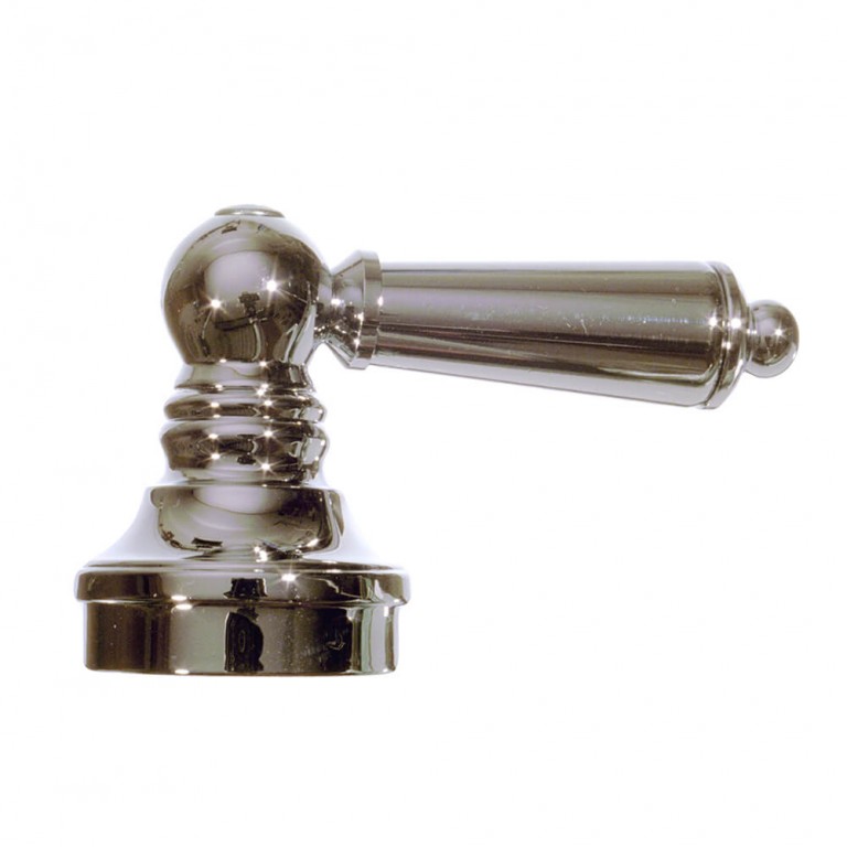Universal Lever Handle in Chrome with White Tip - Danco