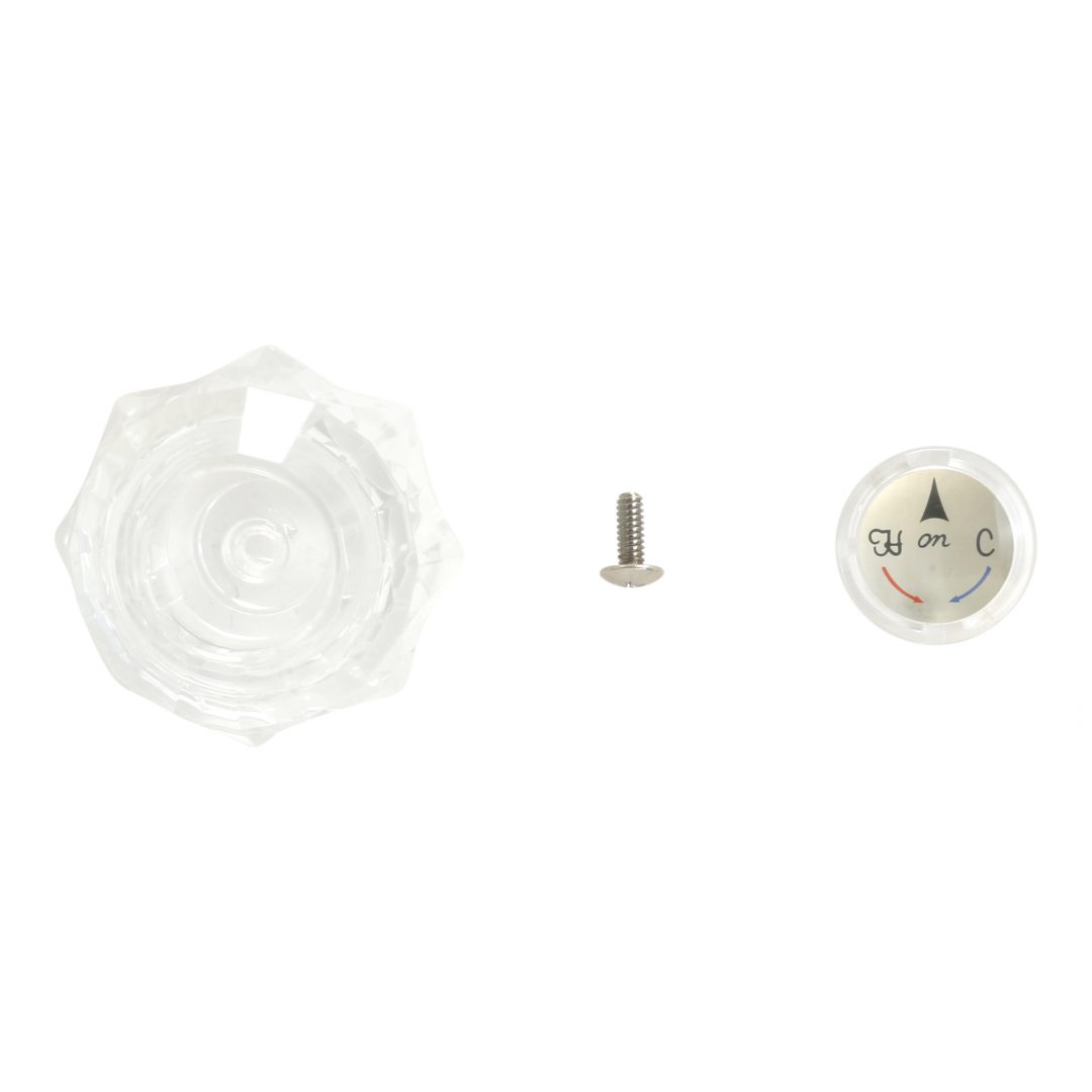 Faucet Handle for Delta in Clear Acrylic - Danco