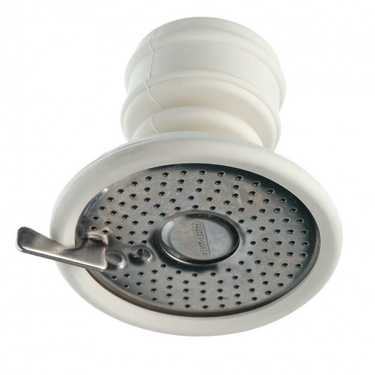 2.2 GPM Slip-On Rubber Aerator Spray in White - Danco