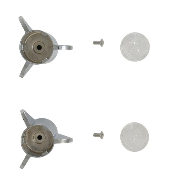 Faucet Handles for Sayco Tub/Shower in Chrome - Danco