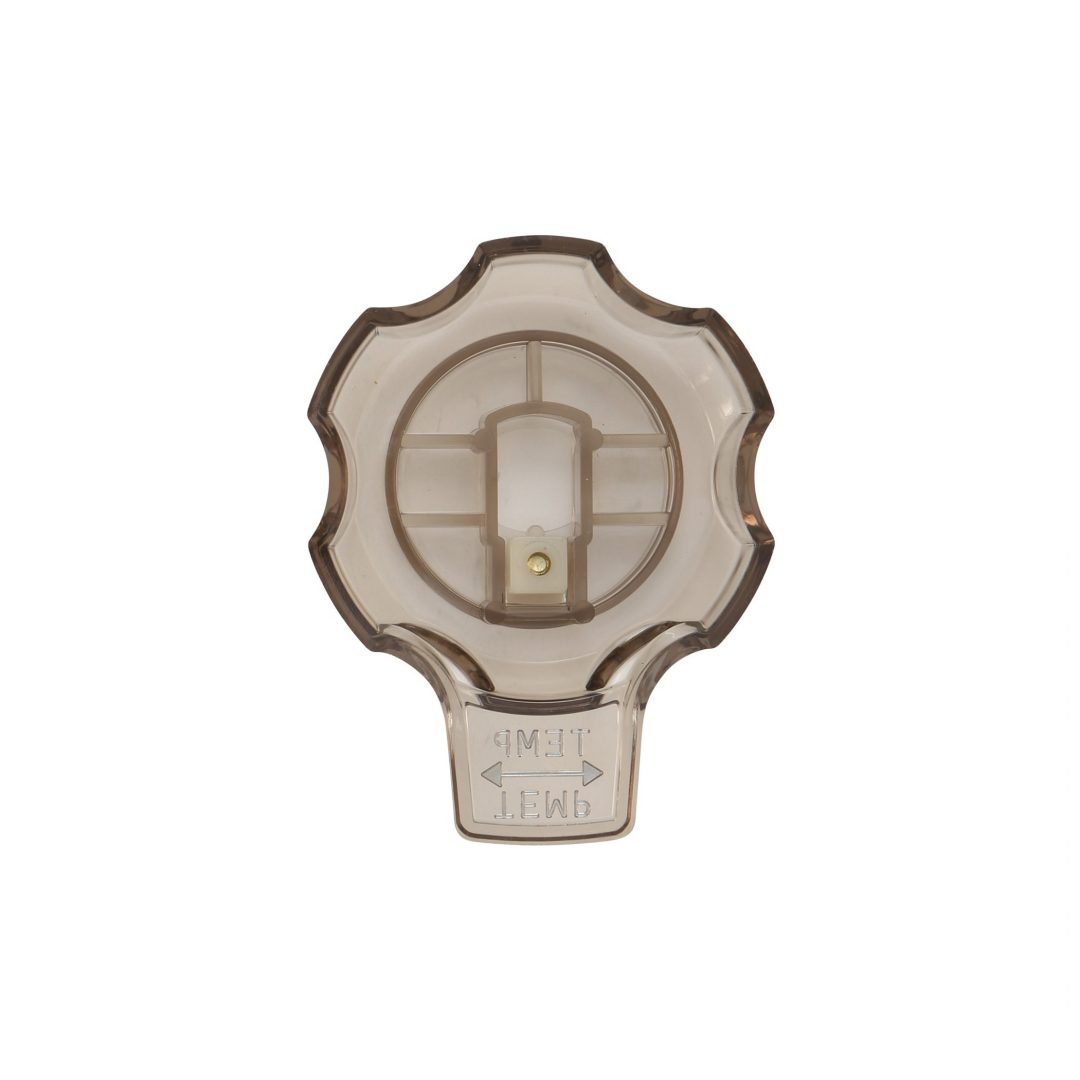 Temp. Control Knob Faucet Handle for Mixet Faucets in Smoke - Danco
