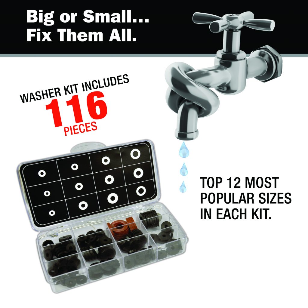 Assorted Washer ProPack (116 Pack) - Danco