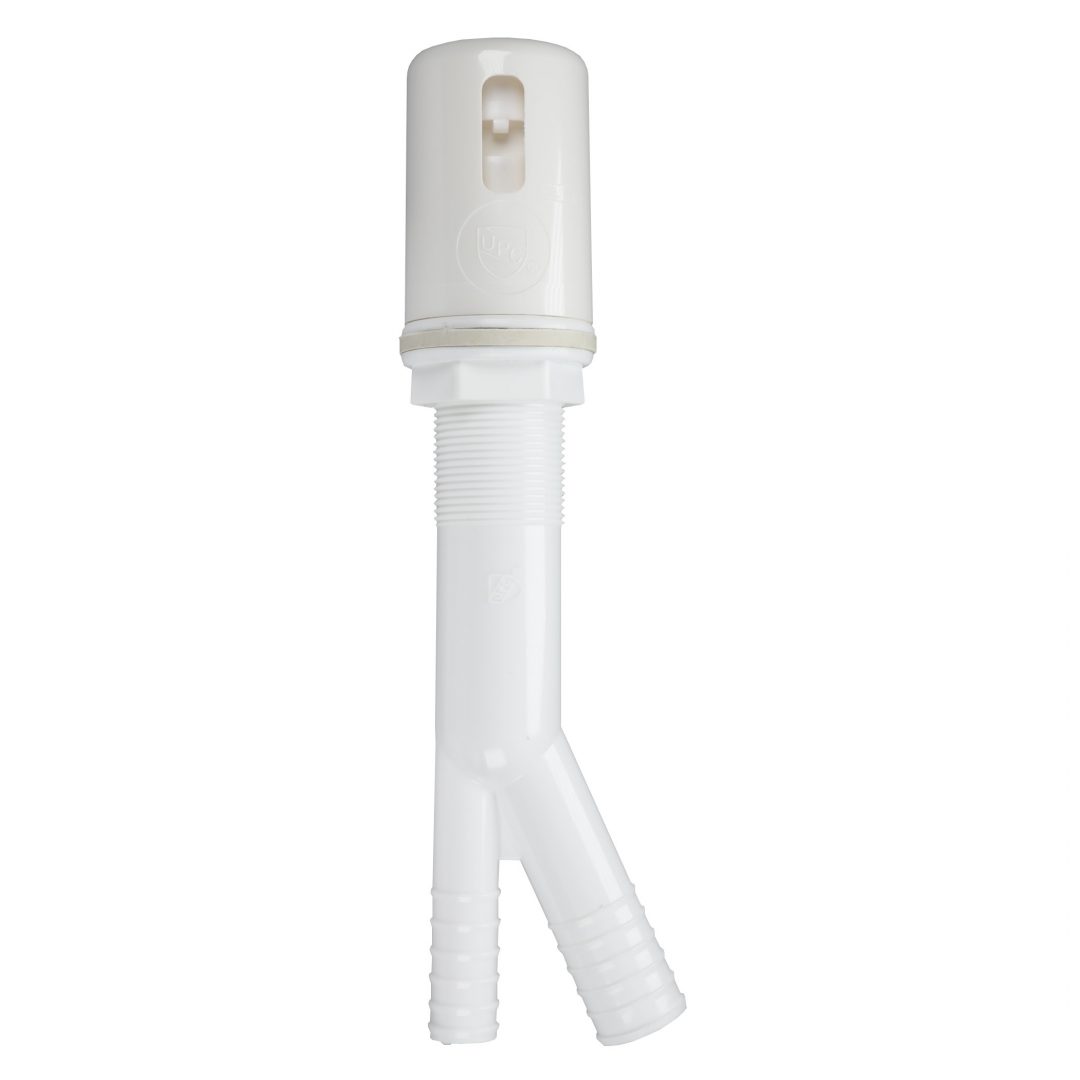 7/8 O.D. Air Gap Body with Air Gap Cap in Matte Black - Danco