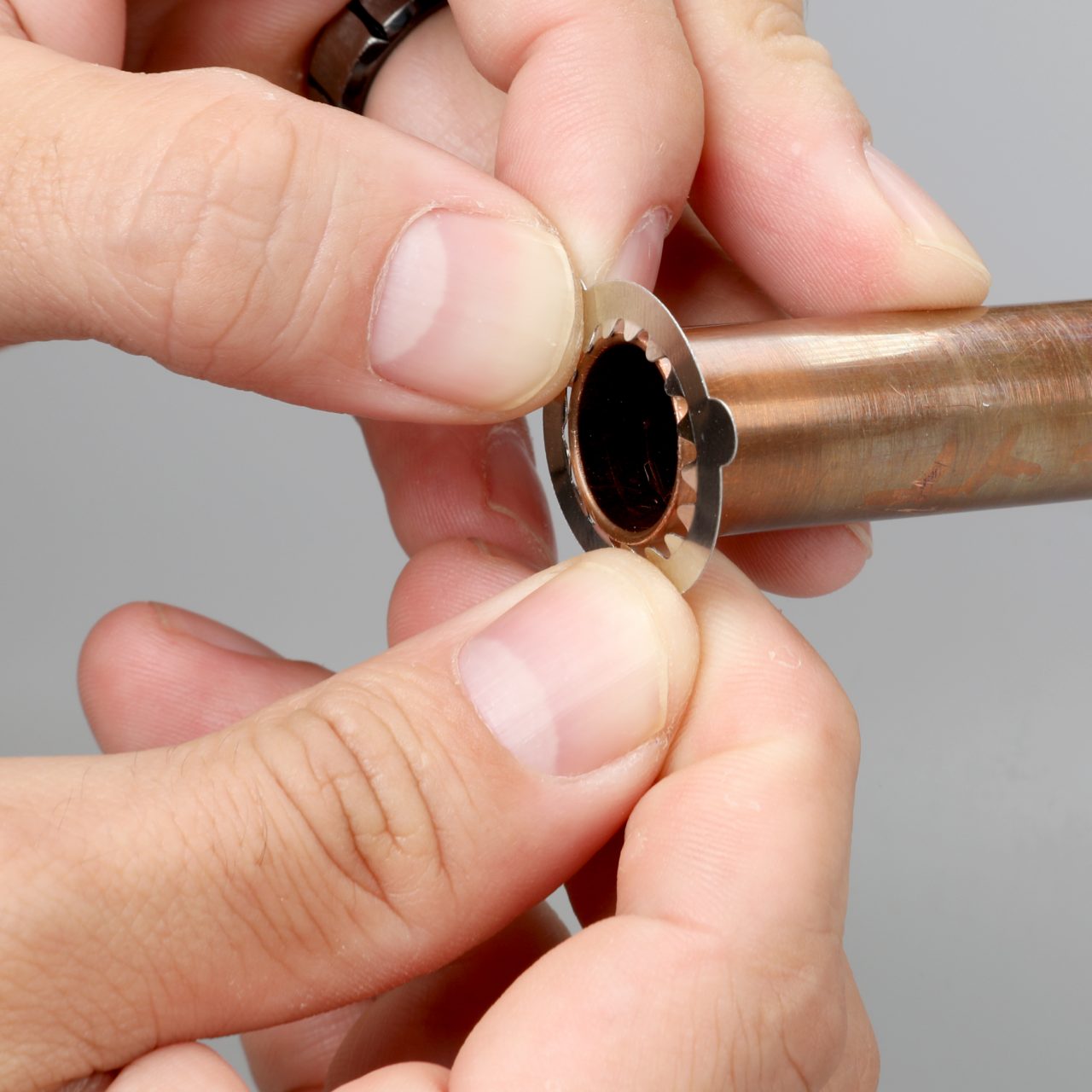 Polymer Push-On Quarter Turn Angle Stop Valve - Plumbing Parts by Danco