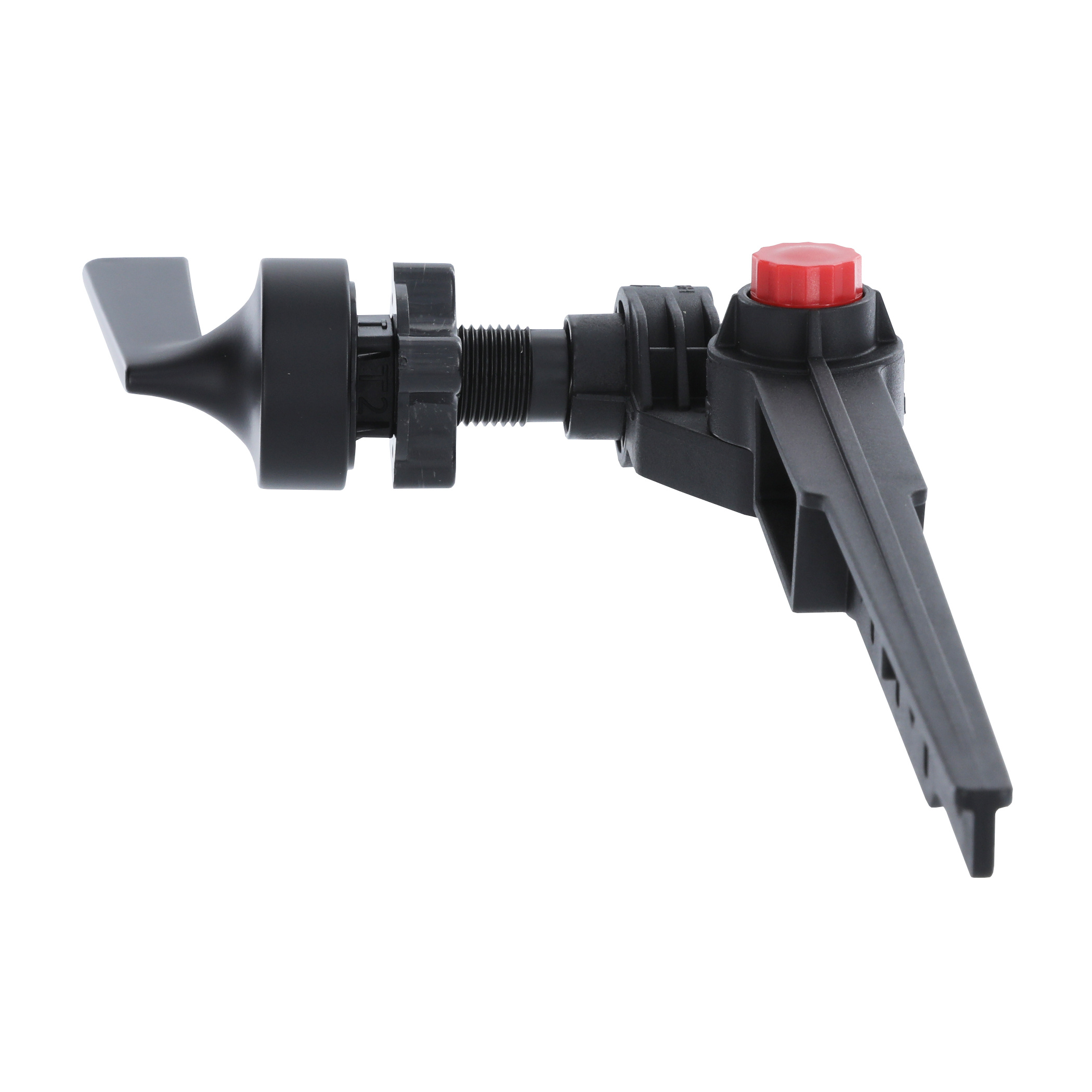 Toilet Tank Lever Replacement Handle in Matte Black - Plumbing Parts by ...