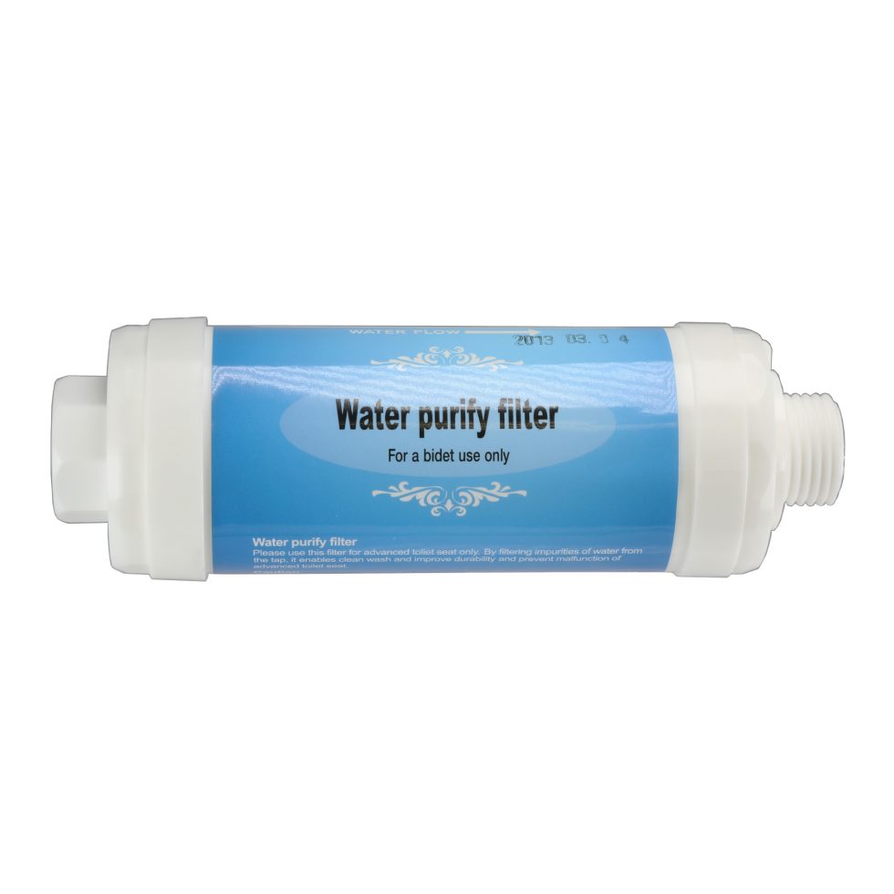 Bidet Inline Carbon Iodine Water Filter - Danco