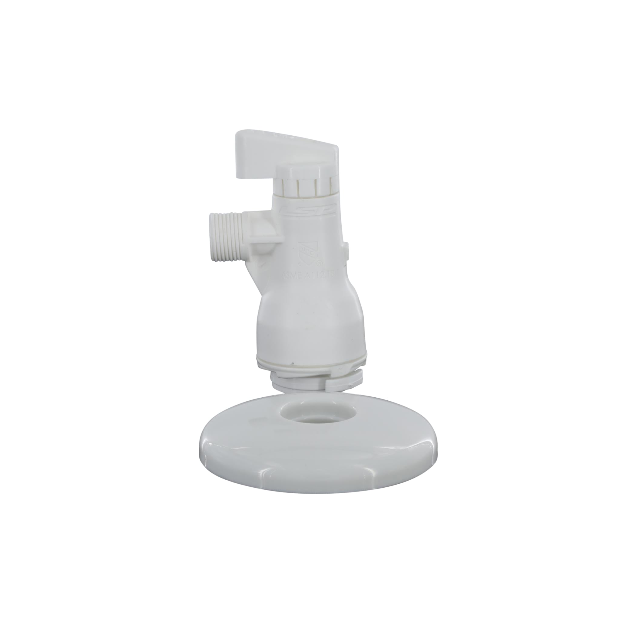 Polymer Push-On Quarter Turn Angle Stop Valve - Danco